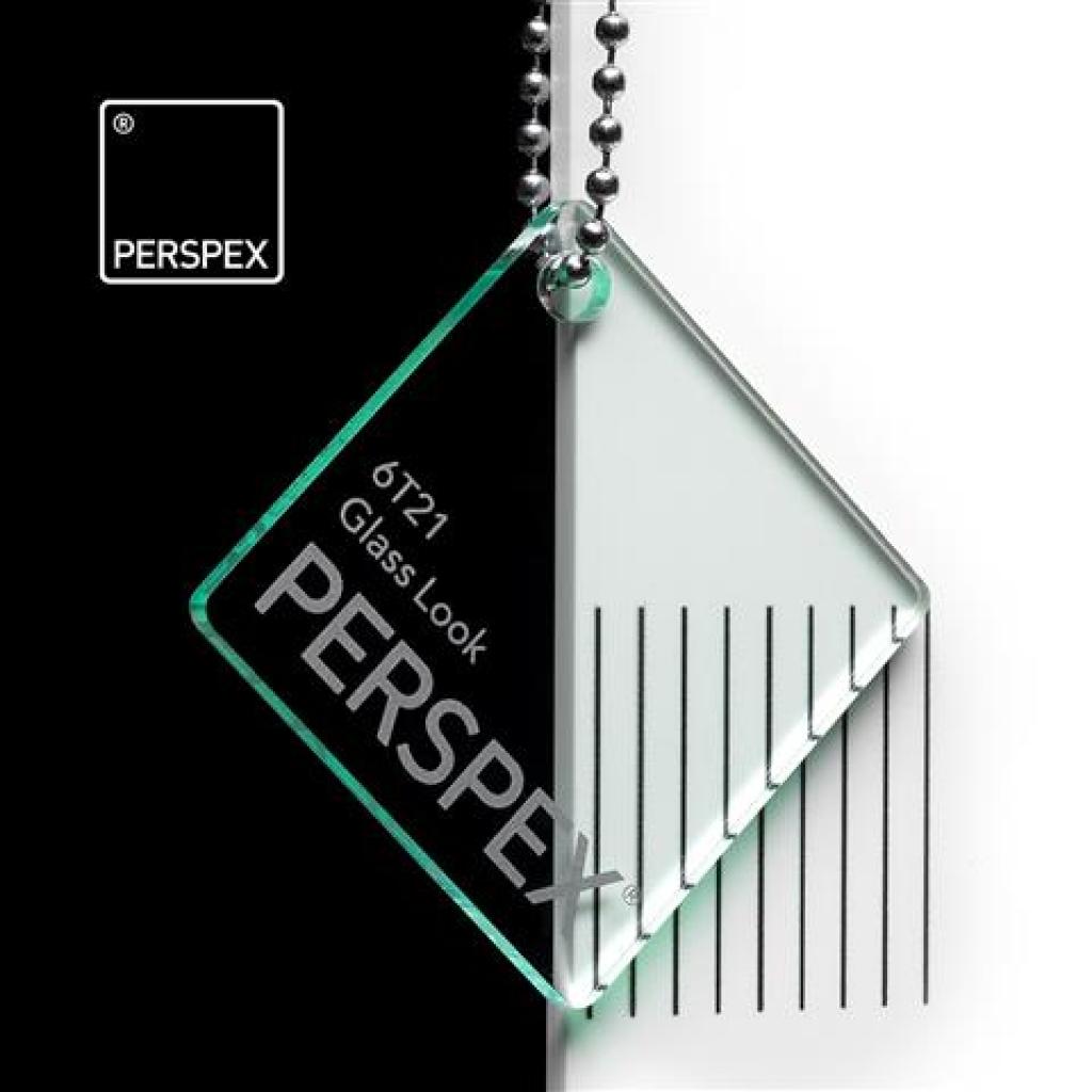 6T21 Glass Look Perspex® Cast Acrylic Sheet